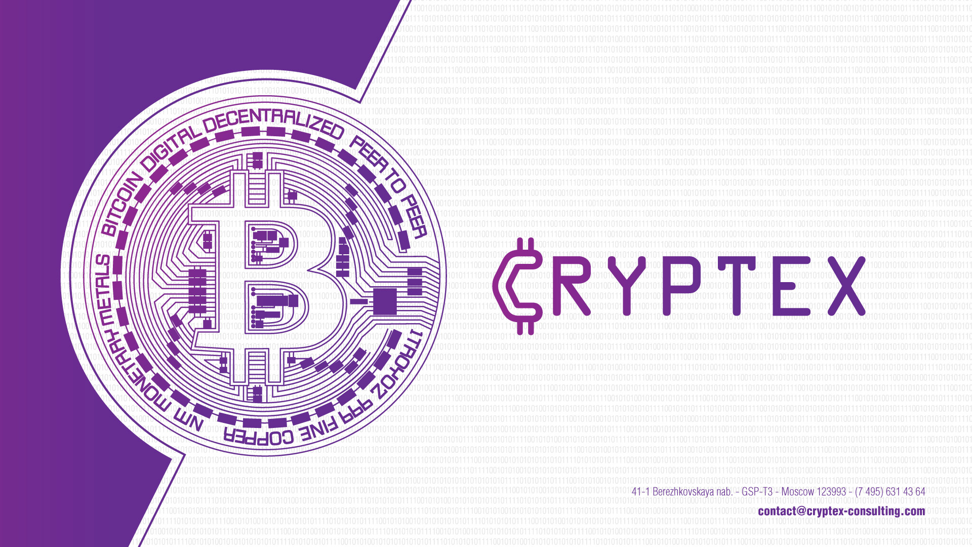 Cryptex – Bitcoin Ecosystem - Studio Stark
